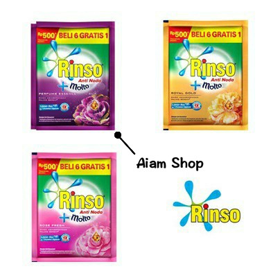 Jual Rinso Deterjen Cair ( Liquid) 18ml | Shopee Indonesia