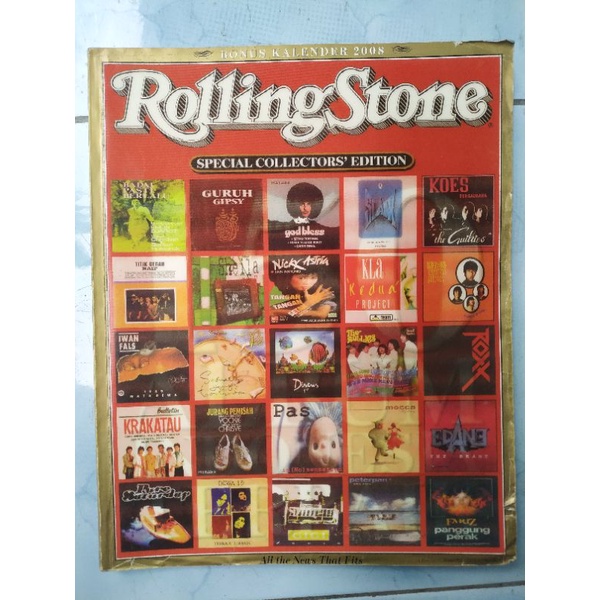 Jual majalah Rolling Stone Indonesia edisi 150 album Indonesia terbaik sepanjang masa | Shopee ...