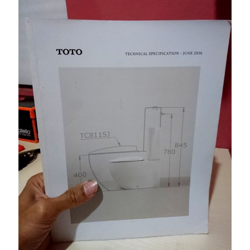 Jual Katalog Toto, Technical drawing Toto disertai dengan foto | Shopee ...