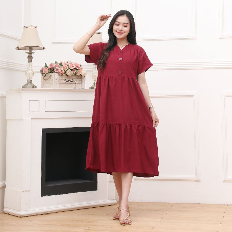 Jual DASTER TERBARU HOME DRESS RAYON POLOS WANITA KEKINIAN | Shopee ...
