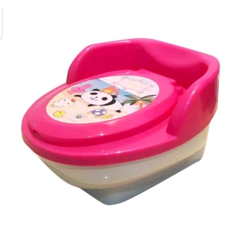 Jual Pispot Anak - Potty Training - Toilet Seat Green Leaf Villeroy ...