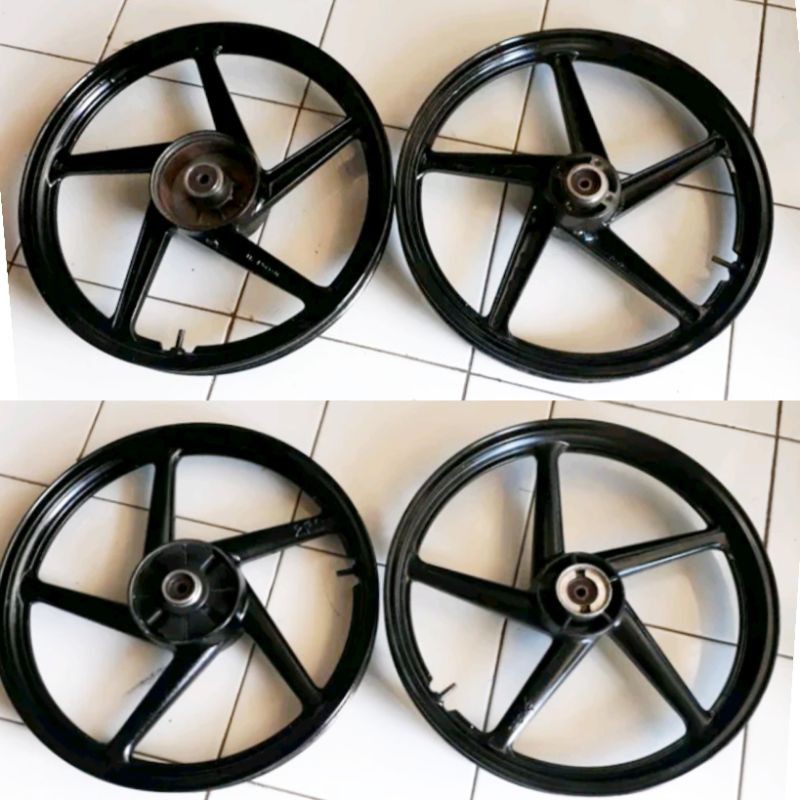 Jual Velg Pelg Cw Depan Belakang Suzuki Smash Lama Old Original ...