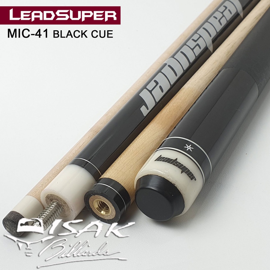 Jual Lead Super Black Pool Cue Stick - Stik Billiard Maple Import ...