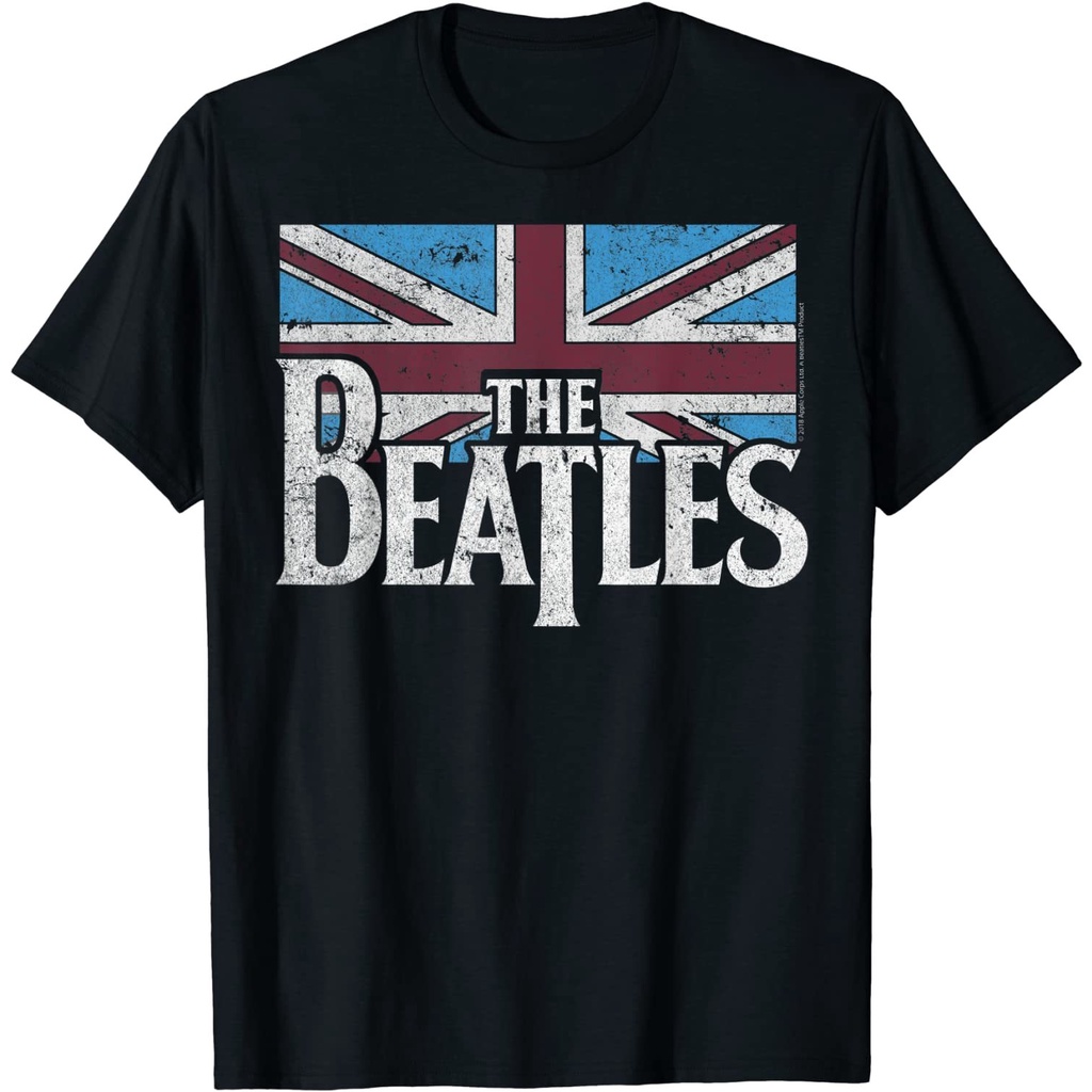 Jual Kaos Anak The Beatles British Flag Red, White, and Blue Pakaian ...