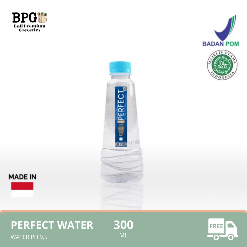 Jual PERFECT WATER Air Mineral PH 9.5 300ML | Shopee Indonesia