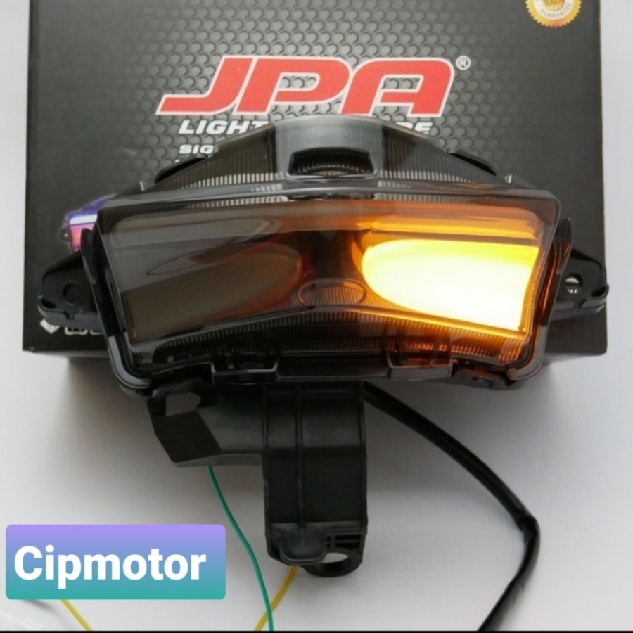 Jual Lampu Led Stop Rem Belakang Senja Sein 3 In 1 Yamaha Aerox 155 Old ...