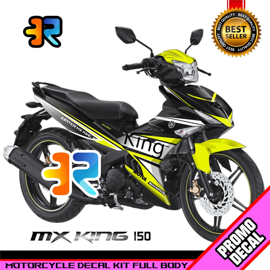 Jual Decal Motor MX King 150 Desain Racing Sticker Decal Full Body ...