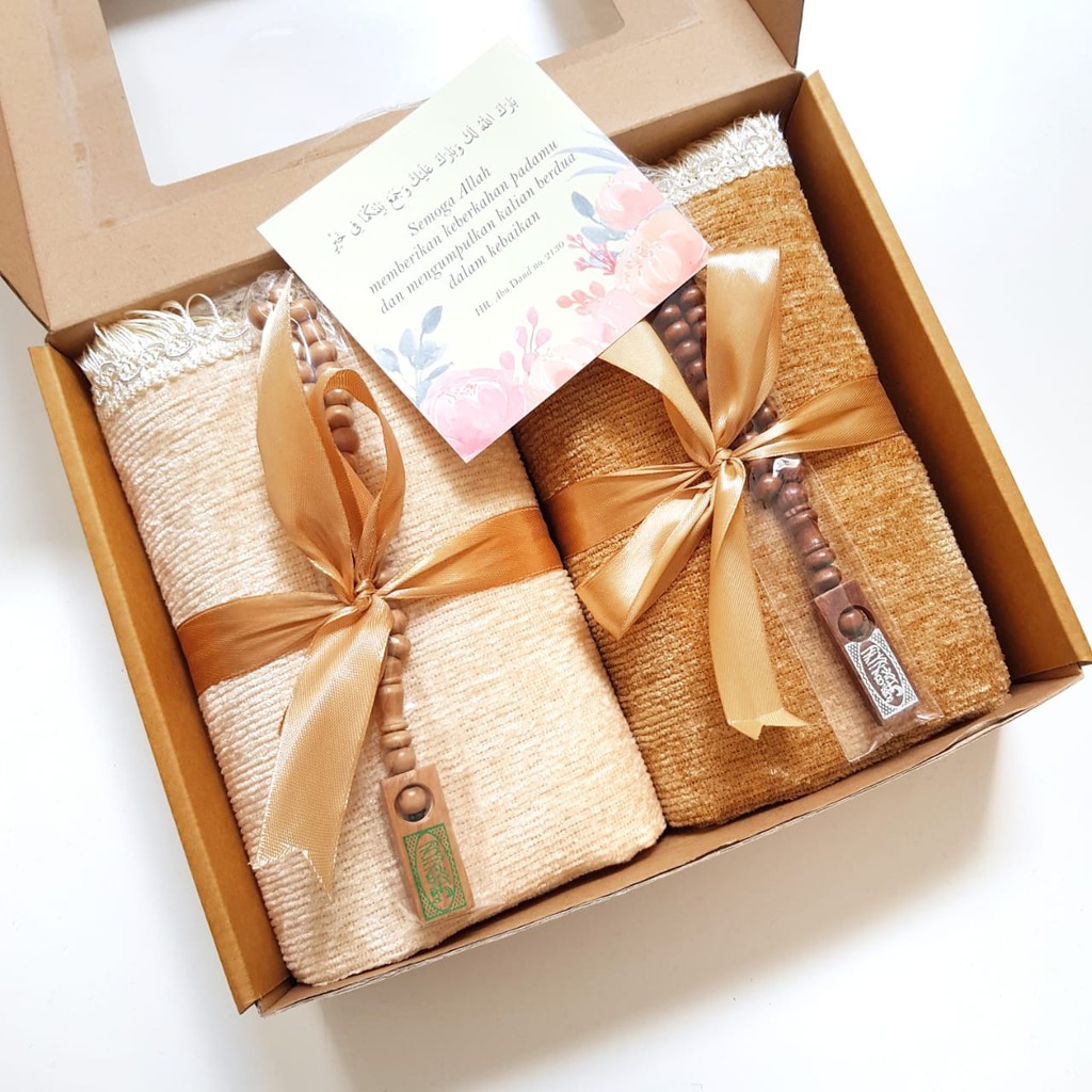 Jual [BCPT2] Hampers Sajadah KADO PERNIKAHAN WEDDING HADIAH PERNIKAHAN ...