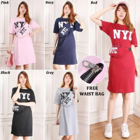 Jual CAYTIE - DRESS NYC & LESSON ( FREE WAIST BAG ) | Shopee Indonesia