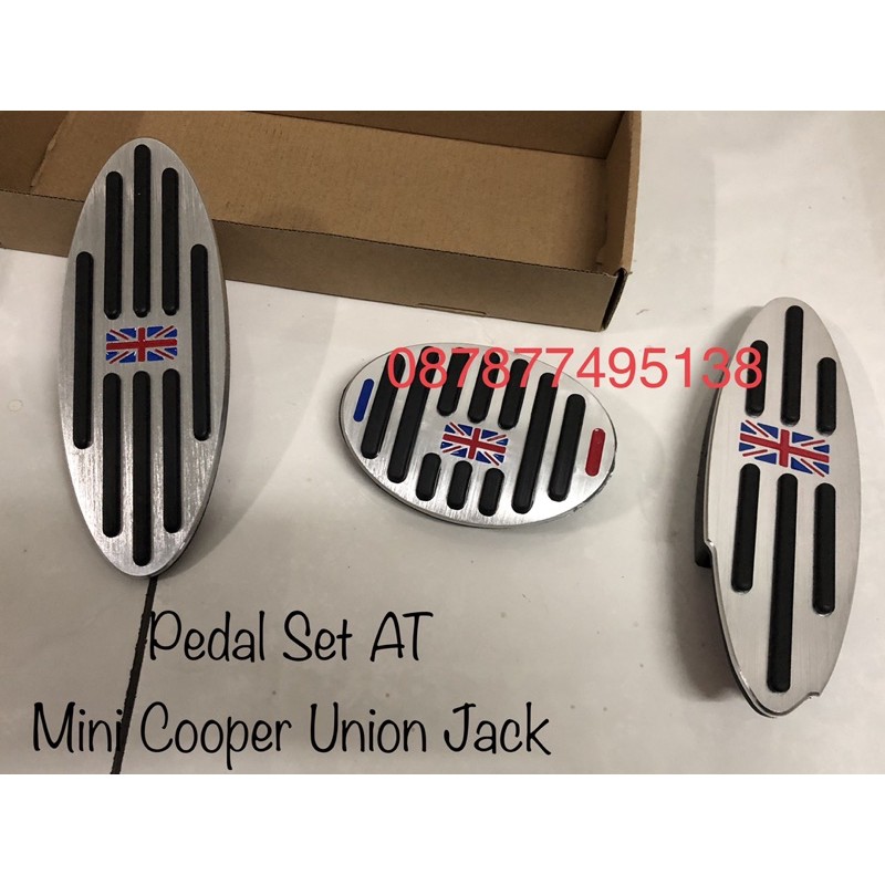 Jual Mini Cooper pedal set Union Jack UK flag F54 F55 F56 F57 F60 ...