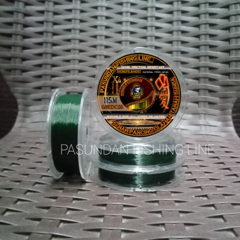 Jual SENAR PANCING PASUNDAN WARNA HIJAU LUMUT, PANJANG 100M+15M(115M ...