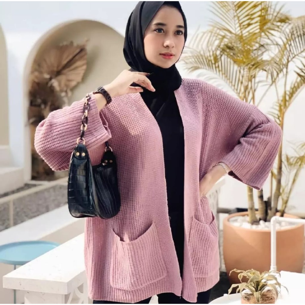 Jual KARDIGAN RAJUT OVERSIZE JUMBO XXL 3XL 4XL PAKAIAN WANITA/ LOCY BIGSIZE | Shopee Indonesia