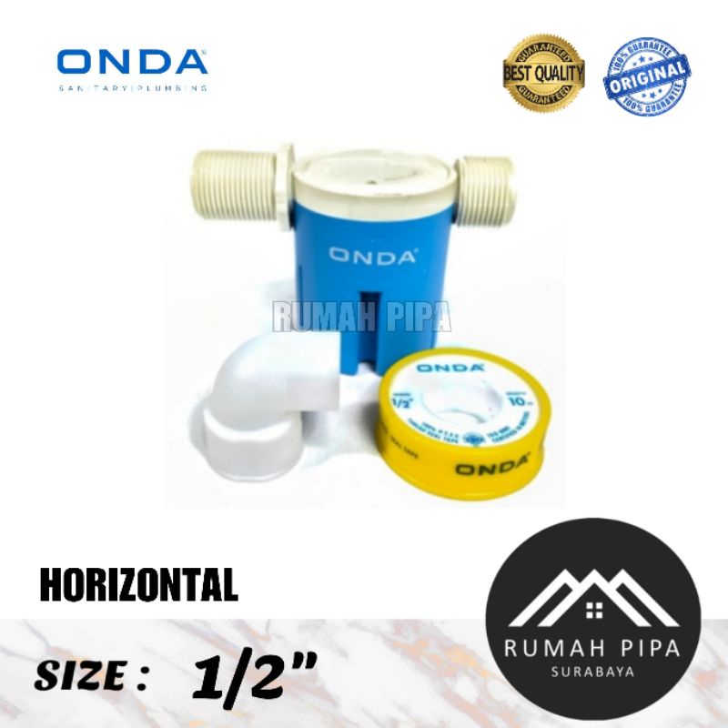 Jual Floating Ball Valve 1/2" / Stop Kran Otomatis 1/2" - ONDA ...