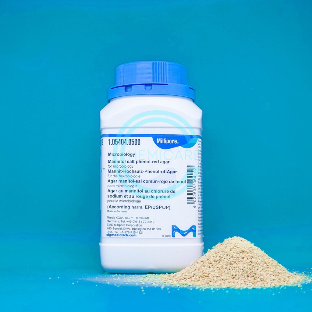 Jual Mannitol Salt Phenol-Red Agar / 1.05404.0500 / Merck ...