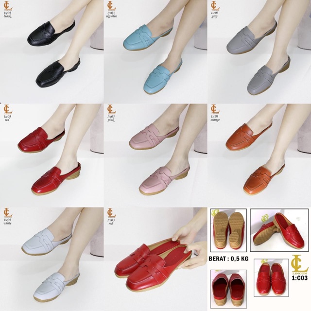 Jual SEPATU SLOP MEREK LINCON C03 | Shopee Indonesia