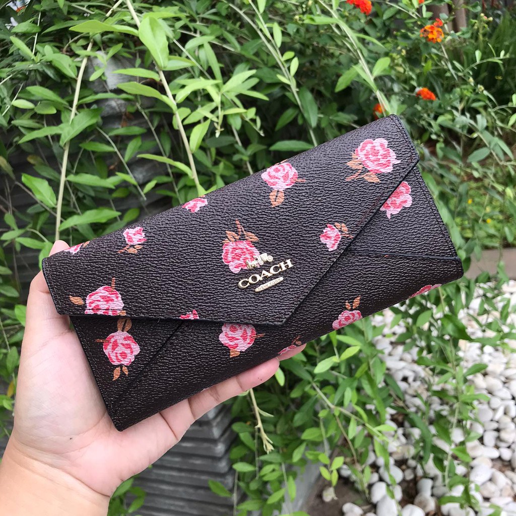 Jual RESTOCK DOMPET WANITA COACH ENVELOPE 2in1 (dompet + dompet kartu ...