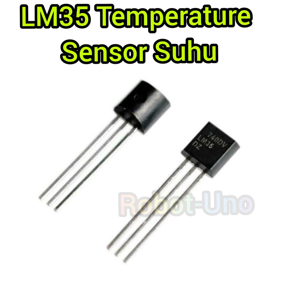 Jual Sensor LM35 Temperatur Suhu LM35DZTO92 | Shopee Indonesia