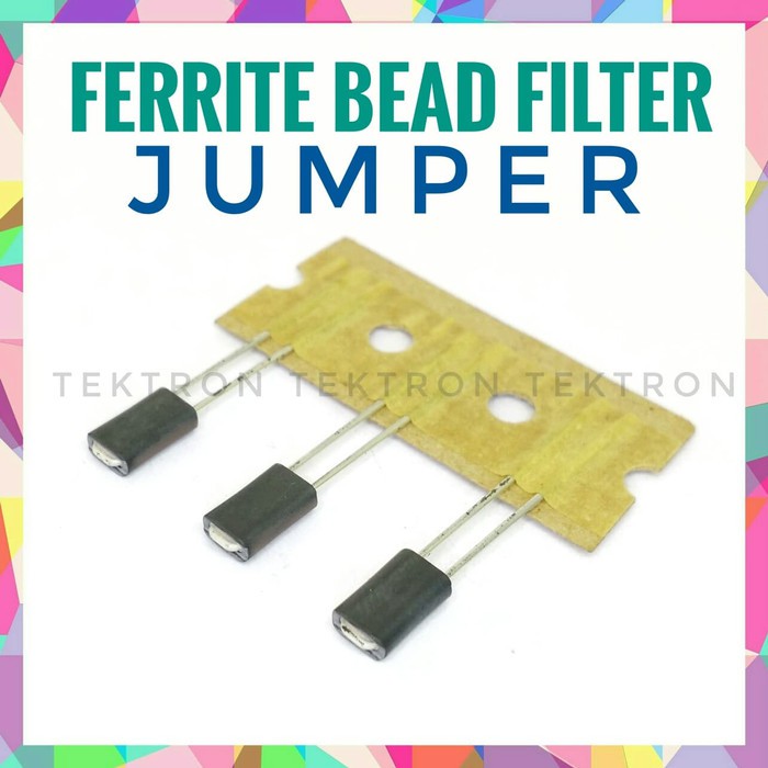 Jual Ferrite Bead Filter, RF induction, Jumper, double filter , ferit ...