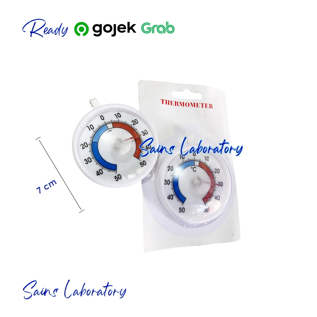 Jual Termometer Analog Kulkas Freezer Termometer Gantung Ruang Indor ...