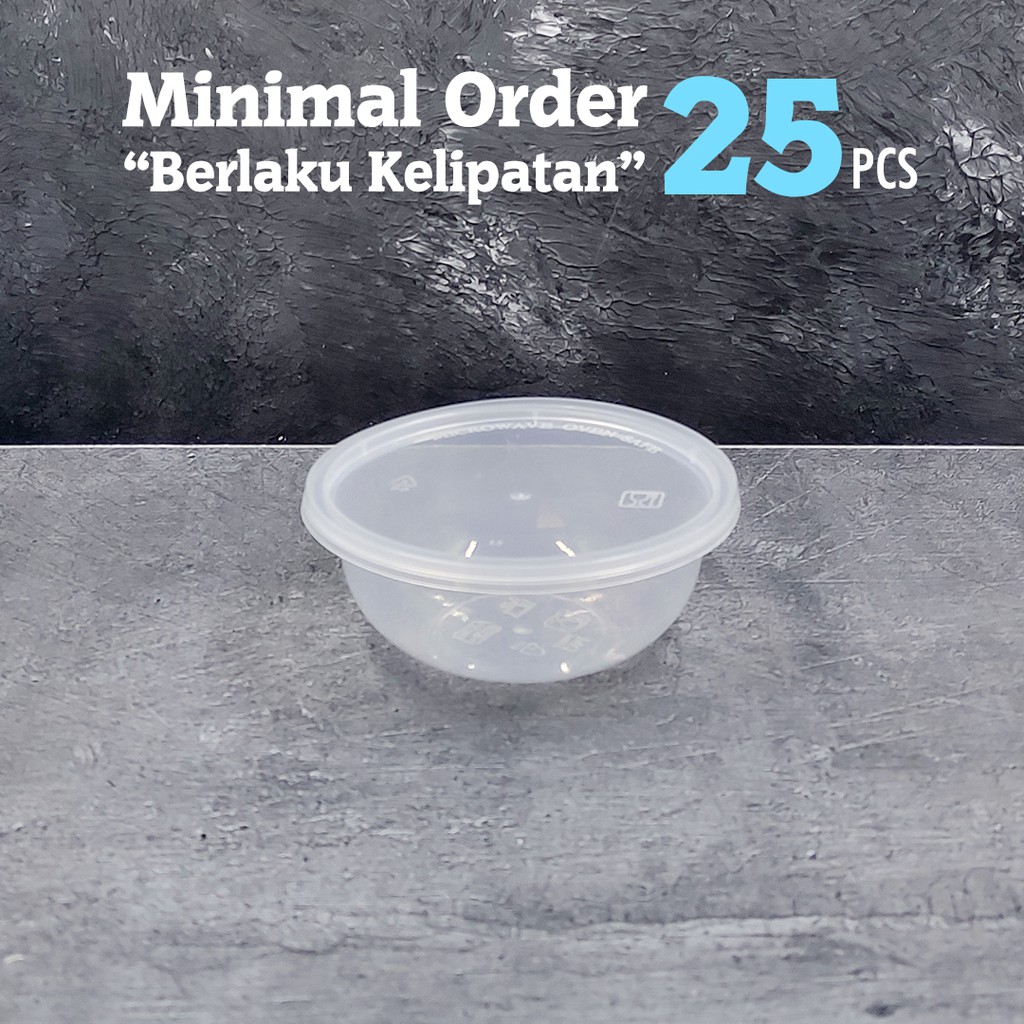 Jual Thinwall 200ML RB Bulat / Food Container / Kotak Makan Plastik 200 ML | Shopee Indonesia