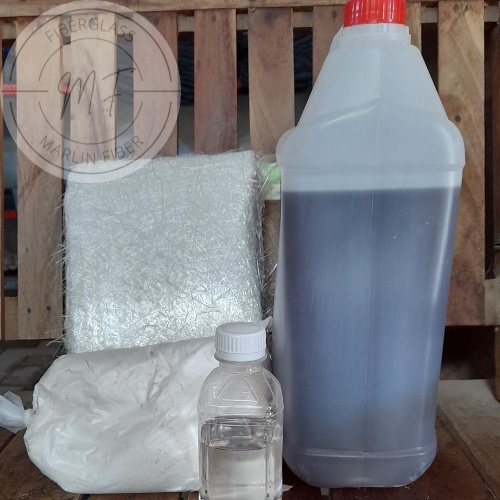 Jual Paket Murah Resin Butek / ResinYukalac 157 5kg/ Resin Fiberglass ...