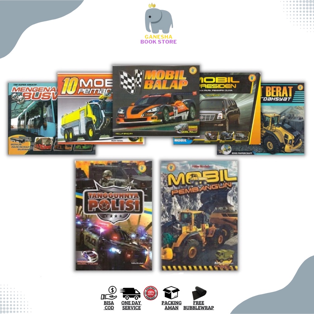 Jual Buku Cerita Anak Bergambar - Seri Mengenal Transportasi Beragam ...