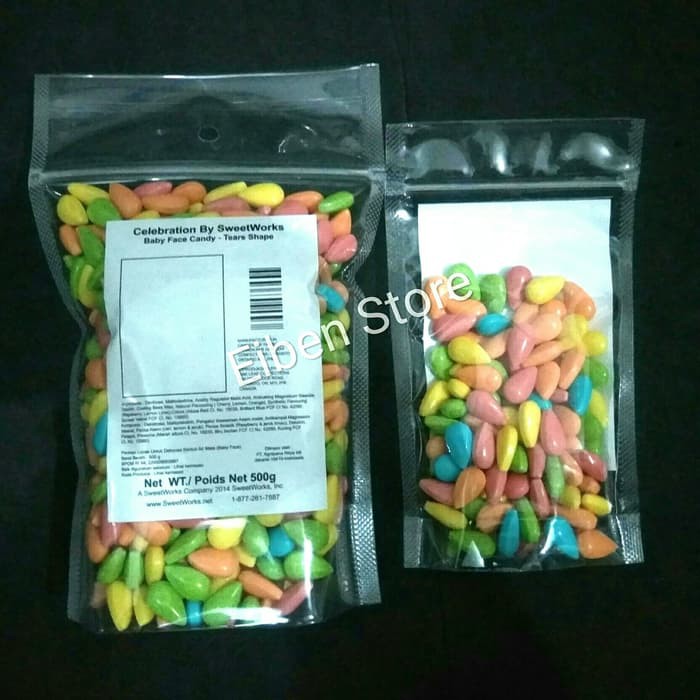 Jual Candy Shapes - Colorful Tear Drop pk-100gr | Shopee Indonesia
