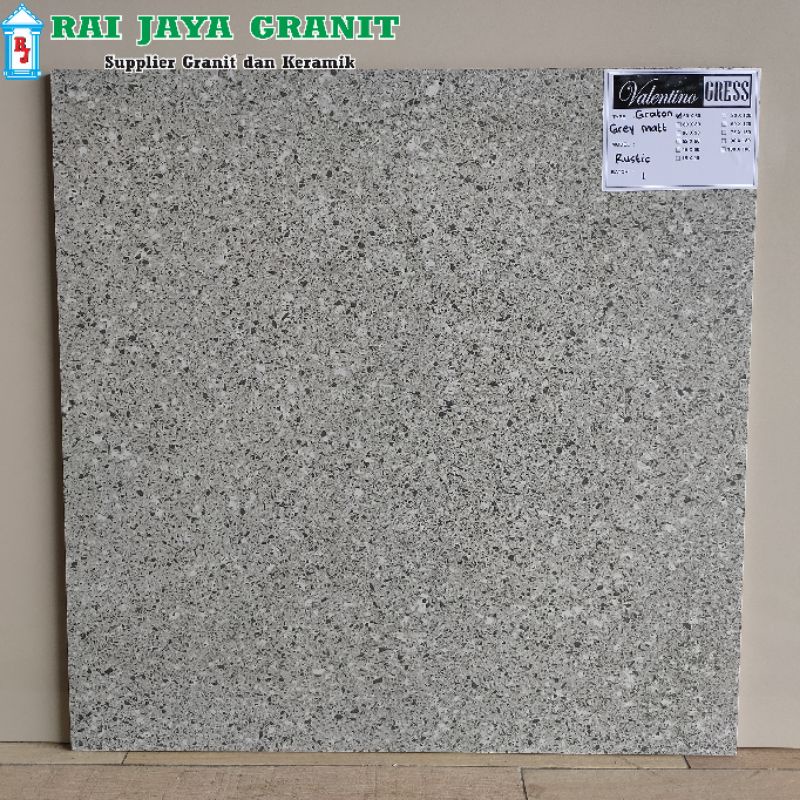 Jual Granit Kasar/matt 60x60 Gratton Grey | Shopee Indonesia