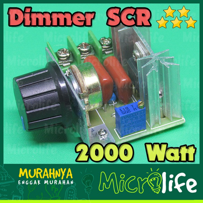 Jual Dimmer SCR 2000w Regulator Voltage Untuk Motor Suhu | Shopee Indonesia