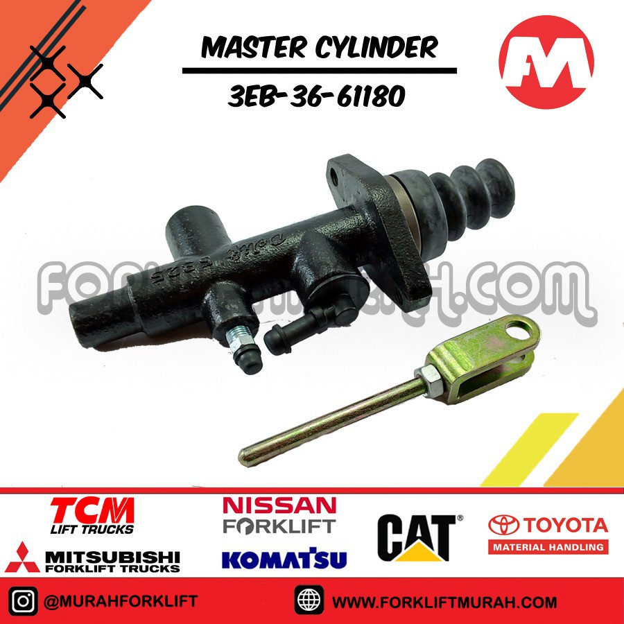 Jual BRAKE MASTER CYLINDER, MASTER REM ATAS FORKLIFT KOMATSU | Shopee ...