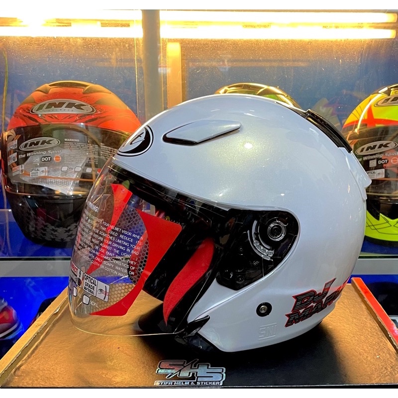 Jual KYT DJ maru solid | Shopee Indonesia