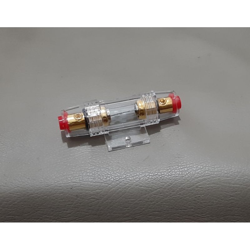 Jual Sekring Tabung 60 A Fuse Holder Sikring Sekering Audio Mobil 60A ...