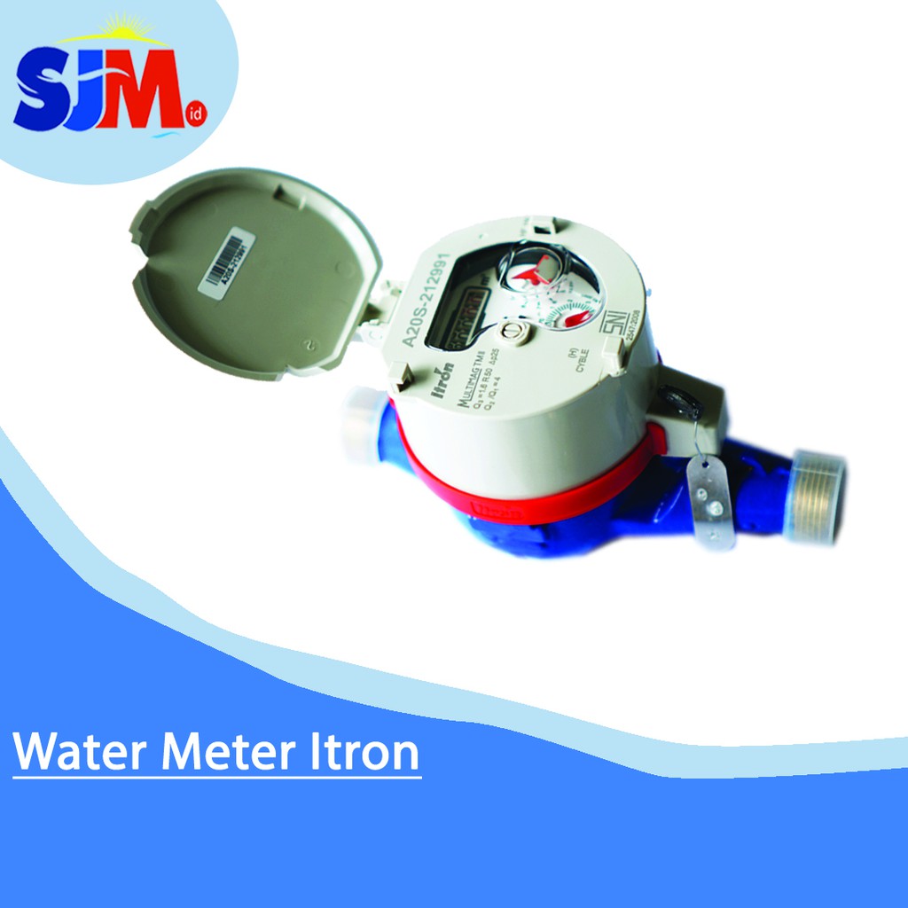 Jual Water Meter Itron - 1/2in | Shopee Indonesia