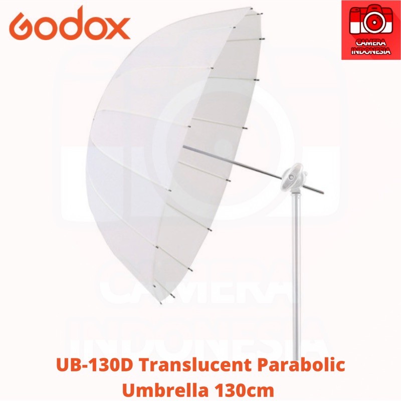 Jual Godox UB-130D Translucent Parabolic Umbrella 130cm - Payung Transparan | Shopee Indonesia
