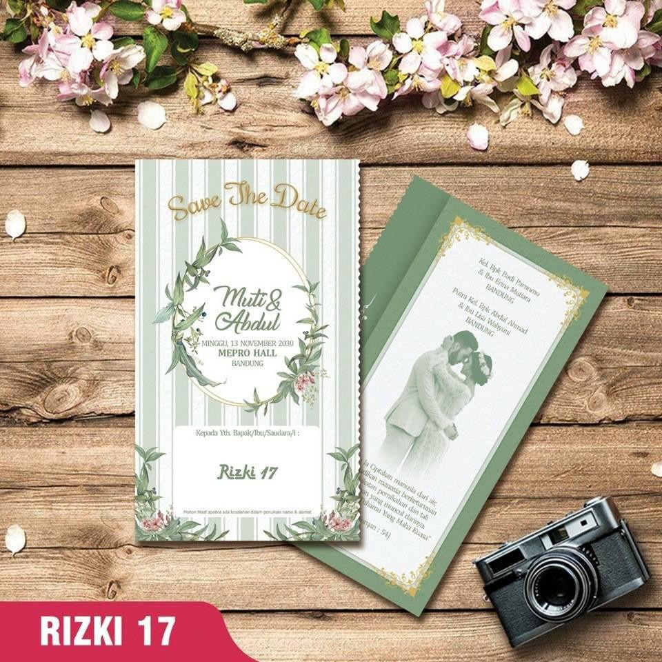 Jual Undangan Rizki 17 / Undangan Pernikahan / Undangan Murah ...