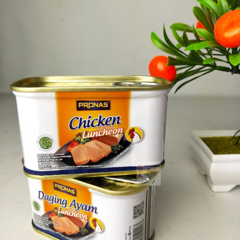 Jual Pronas Luncheon Ayam 198 gr Daging Ayam Blok Serbaguna | Shopee ...