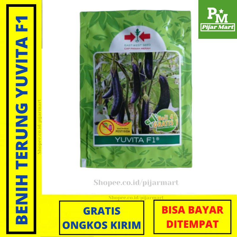 Jual Benih Terong YUVITA F1 isi 1100 biji - Cap Panah Merah | Shopee Indonesia