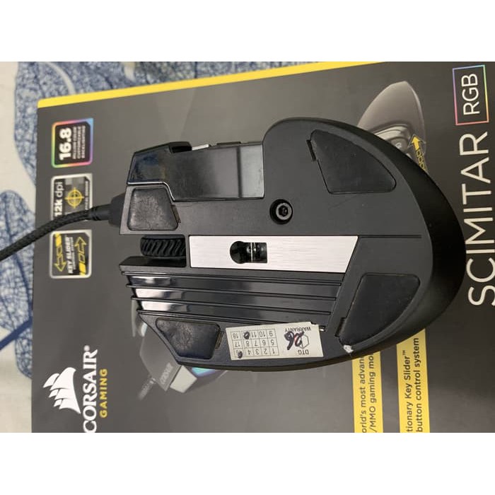 Jual Corsair Scimitar Pro RGB - MOBA / MMO Gaming Mouse Diskon | Shopee ...