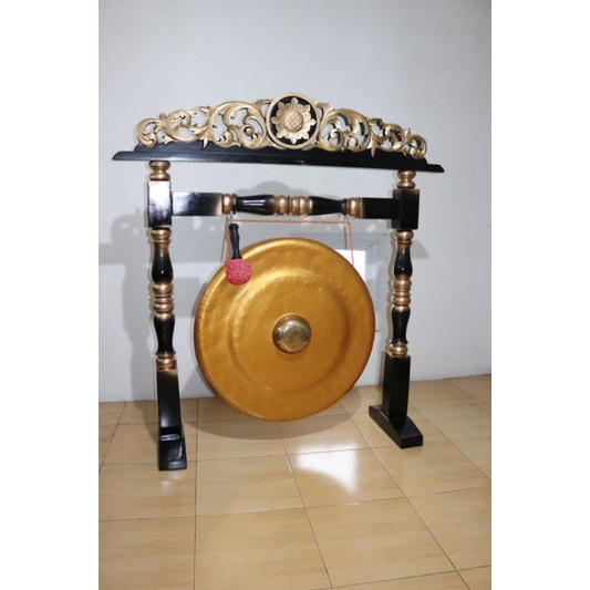 Jual Gong Peresmian Bahan Besi Full Set Plus Tiang Dudukan Gong ...