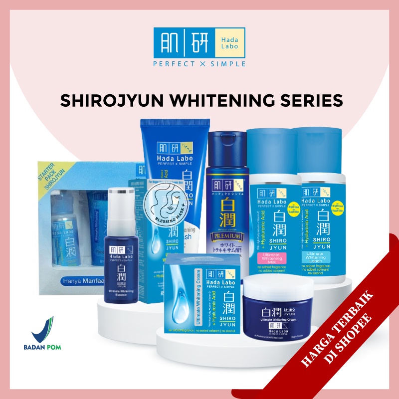 Jual HADA LABO SHIROJYUN SERIES | Ultimate Whitening | HADALABO ...