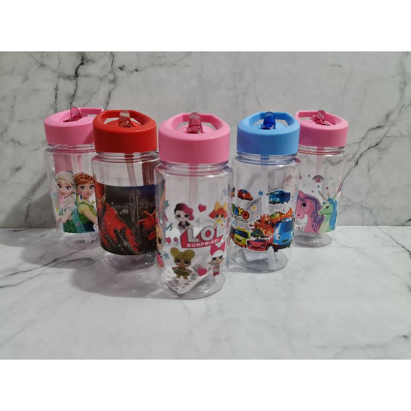 Jual Botol Minum Anak Karakter 450ml BPA FREE - Botol minum 3682 ...