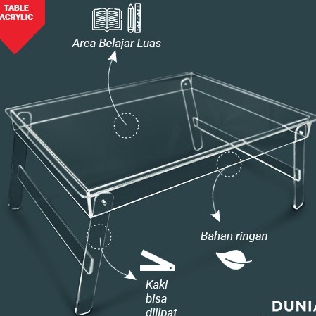 Jual meja belajar acrylic | Shopee Indonesia