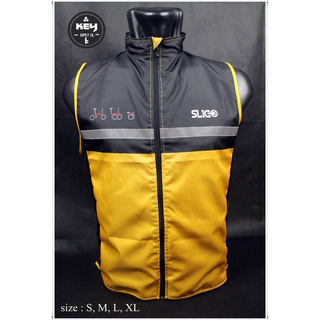 Jual Rompi Sepeda Brompton Windbreaker Vest Keysupply SLIGO | Shopee ...