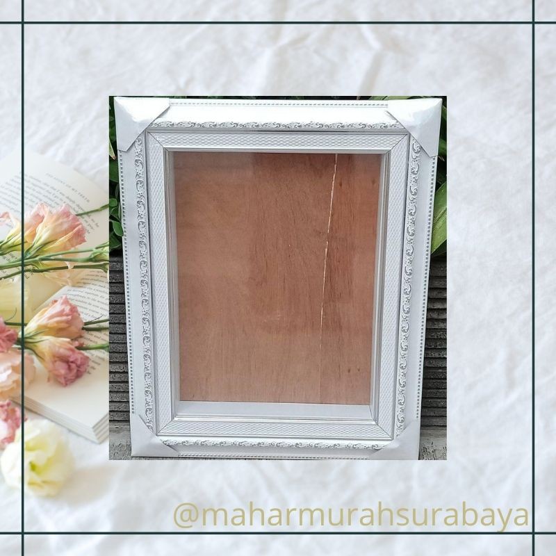 Jual Bingkai Pigura Frame Foto Mahar Pernikahan Murah 10R 25x35 cm ...