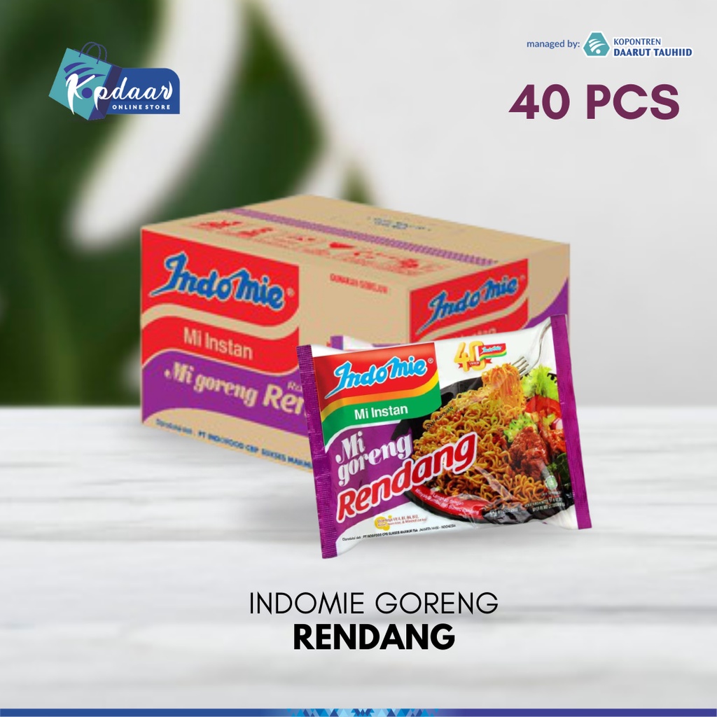 Jual INDOMIE GORENG RENDANG 1 DUS | Shopee Indonesia