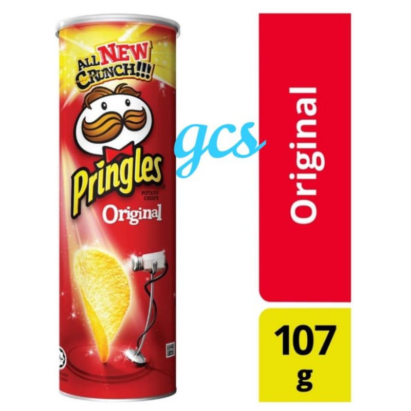 Jual TERMURAH! PRINGLES POTATO CRIPS ORIGINAL 102gr | Shopee Indonesia