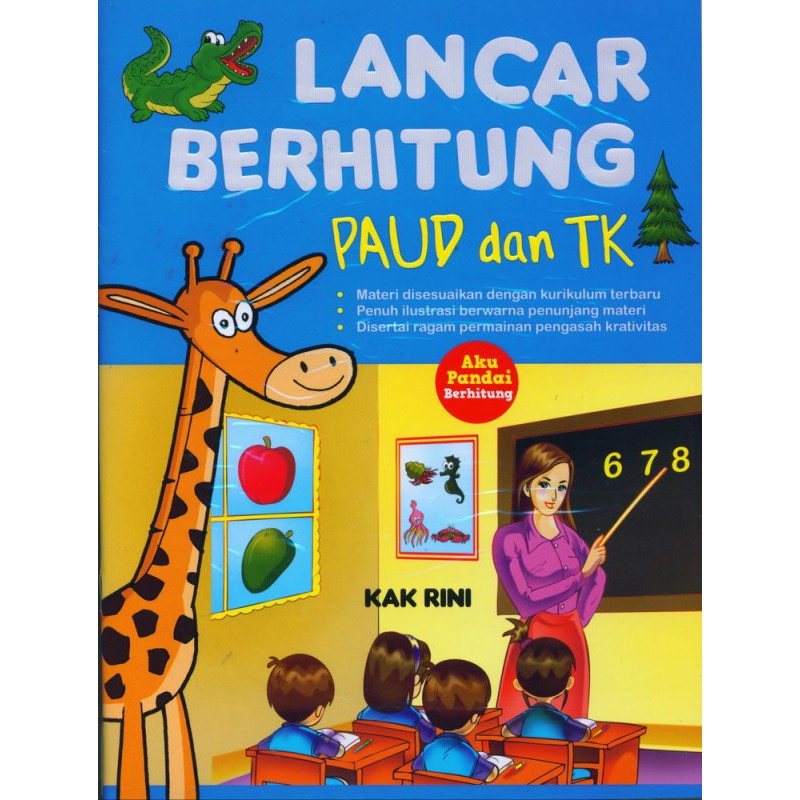 Jual Buku Lancar Berhitung PAUD dan TK - Kira Rini - ORIGINAL | Shopee ...