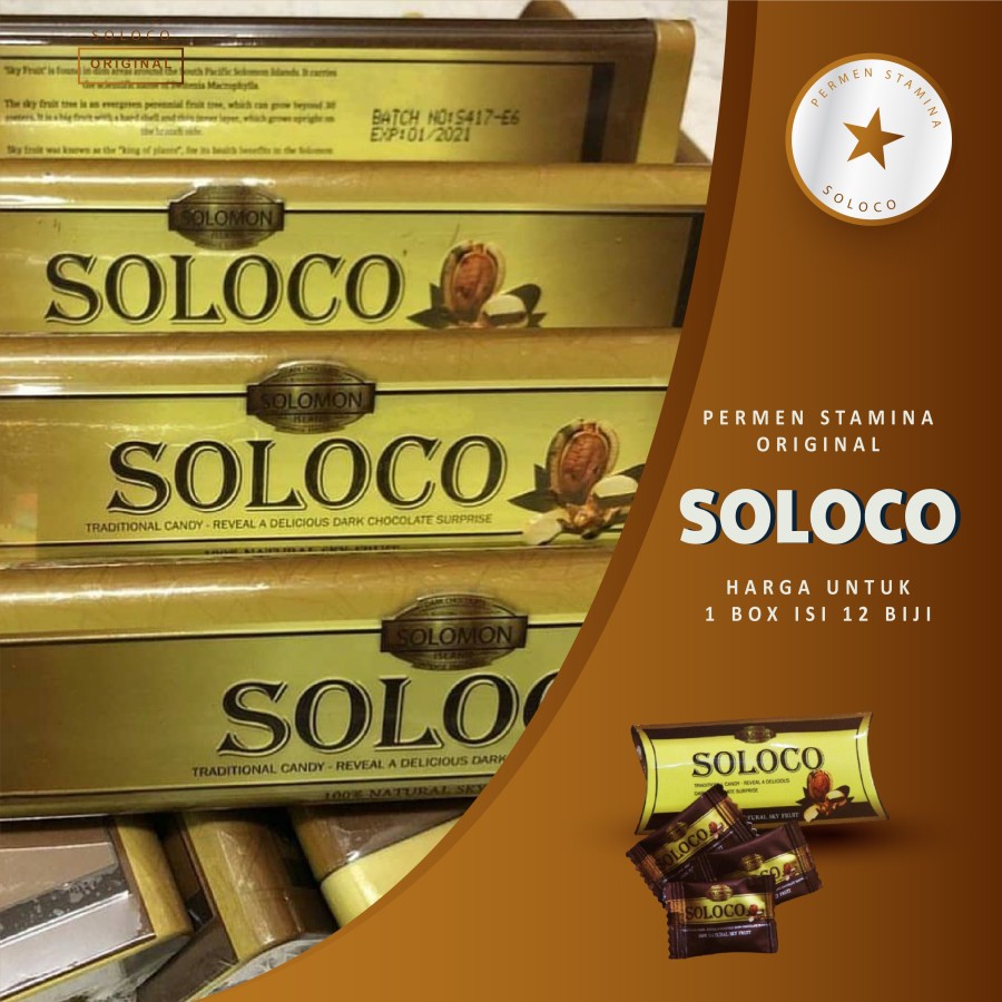 Jual SOLOCO CANDY 100% original permen penambah stamina pria terbaik ...