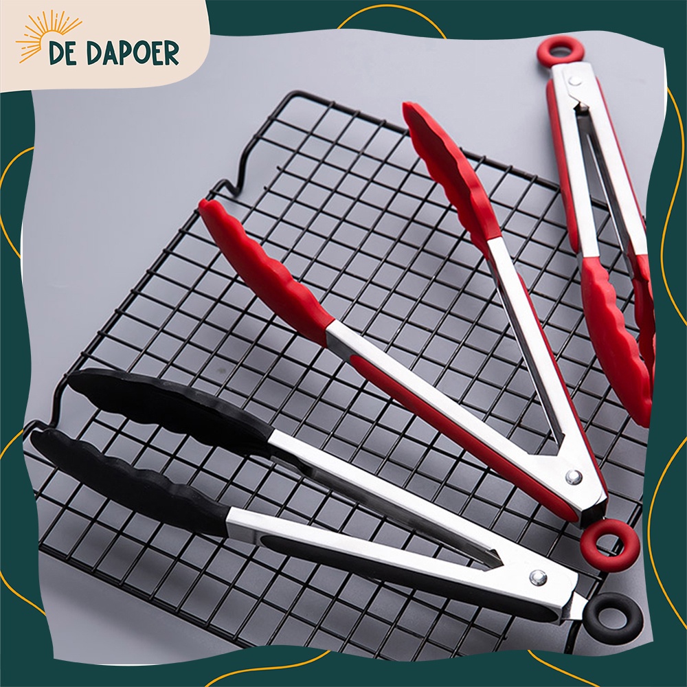 Jual Alat Penjepit Capit Jepit Makanan Kue Sayur Gorengan Grill ...