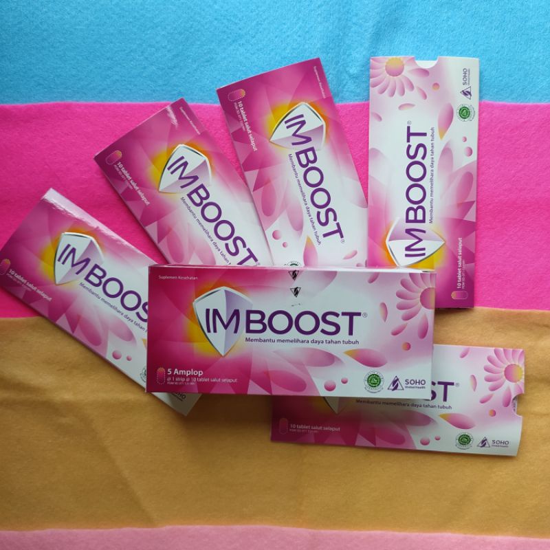 Jual imboost tablet 1 strip isi 10 tablet | Shopee Indonesia